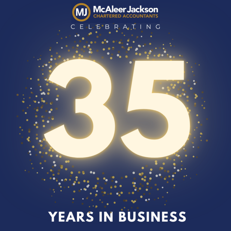 35 Years in Business - McAleer Jackson